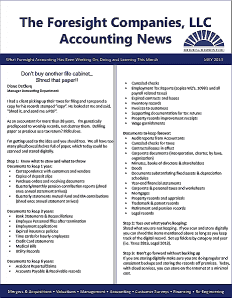 Accounting Newsletter - May 2014 | Funeral Home Consulting
